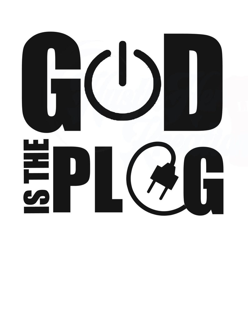 HHK God IS the Plug Svg/png - Etsy