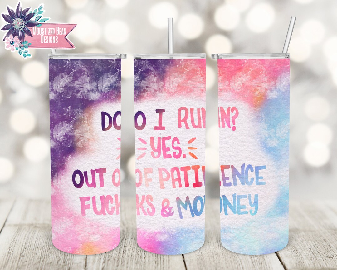 Do I Run? Pastels Tumbler Wrap - Etsy
