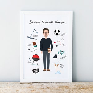 Favourite Things Digital Print/ Custom Portrait/ My Favourite Things ...