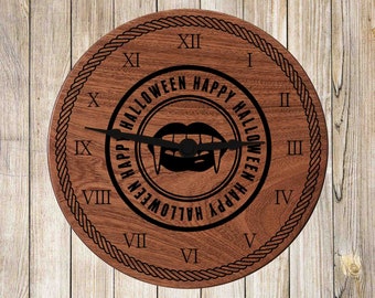 Vampire Wall Clock - Etsy
