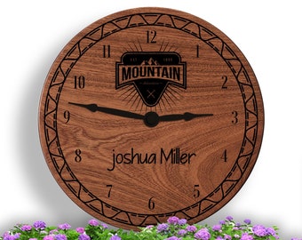 Antique Climbing Wall Clock - Etsy