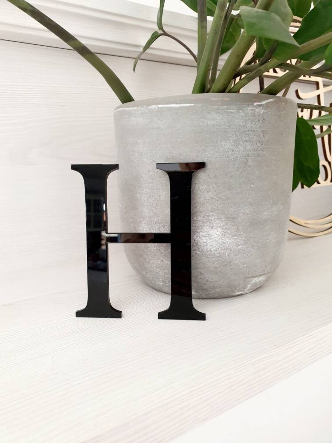 Black Acrylic Letters, Black Acrylic Custom SIGN Educational Letters ...