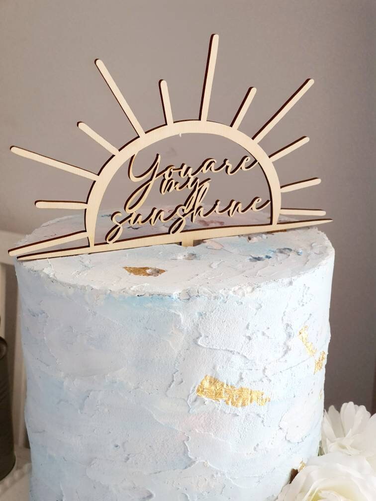 Personalized Sun Cake Topper Name Sun Topper Birthday Sun - Etsy Australia