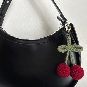 Cherry Purse Chain, Fruit Summer Bag Charm, Women Colorful Handbag ...