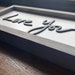 Custom Handwriting Laser Cut 3D Sign - Etsy