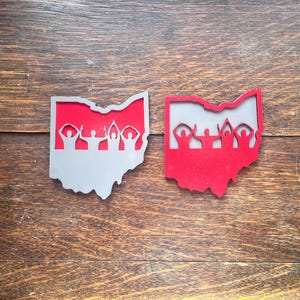 Ohio Outline "ohio" Sign - Etsy