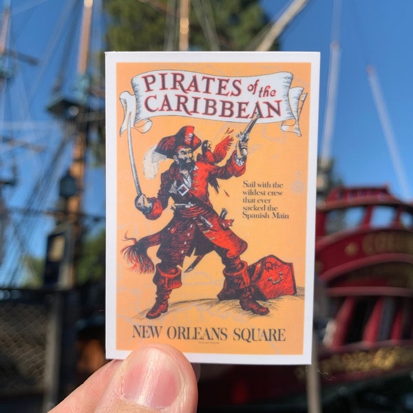 Pirates of the Caribbean Stickers - Etsy