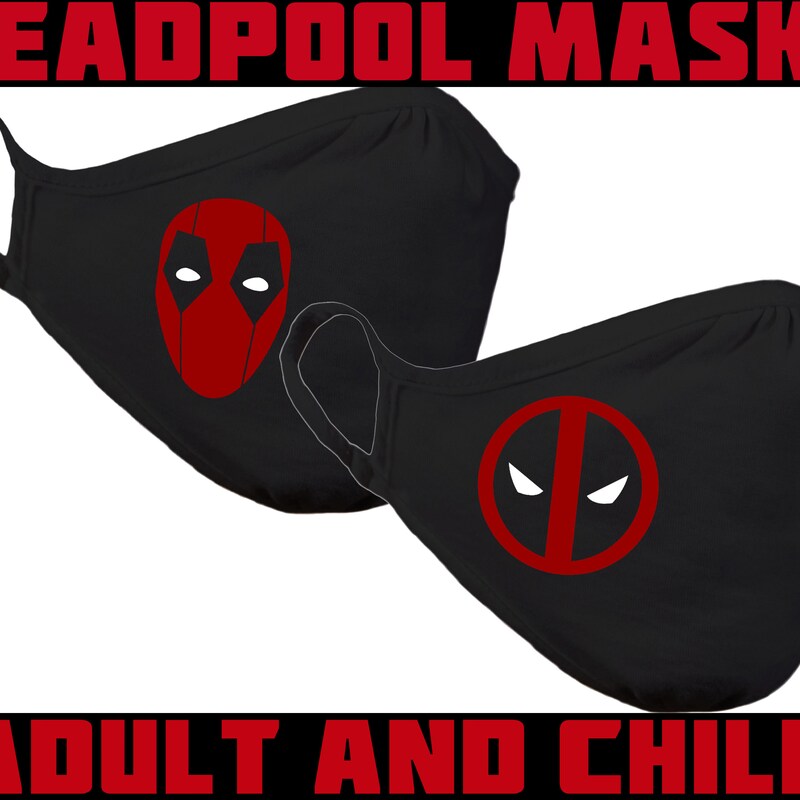 Deadpool Mask - Etsy