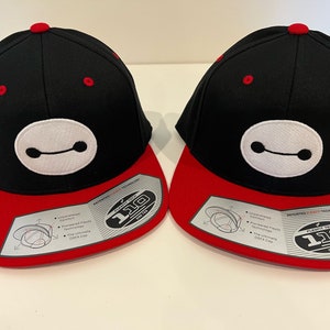 Disney Baymax Big Hero 6 Hats | Embroidered on Flex Fit Hats ...