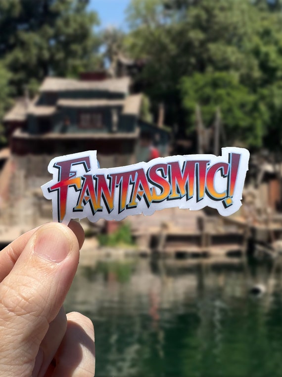 Disney Fantasmic Logo Sticker Waterproof - Etsy