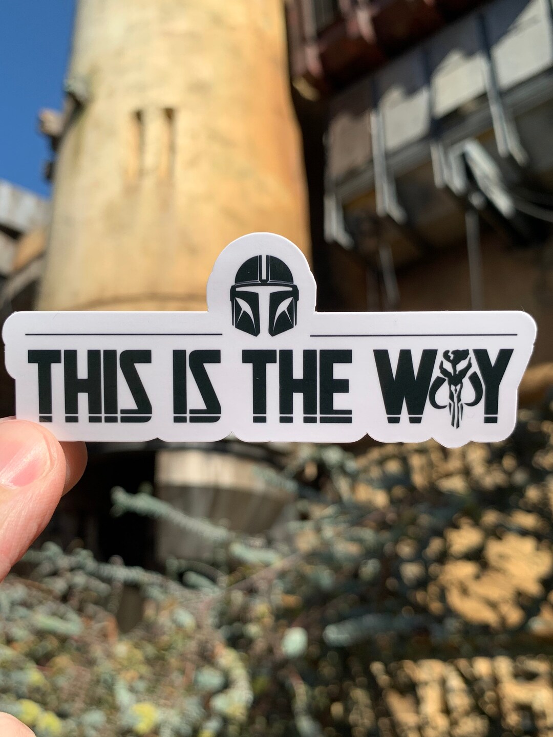 Star Wars This is the Way With Mythosaur Waterproof Sticker - Etsy