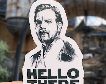 Hello There Obi-wan Meme Sticker - Etsy