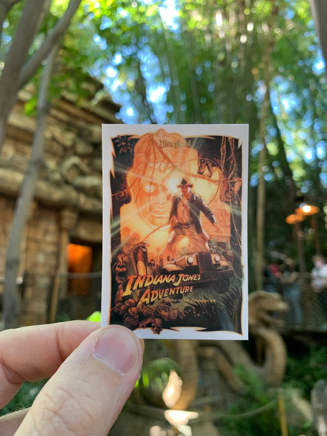 Disneyland Indiana Jones Adventure Sticker | Waterproof | Original ...