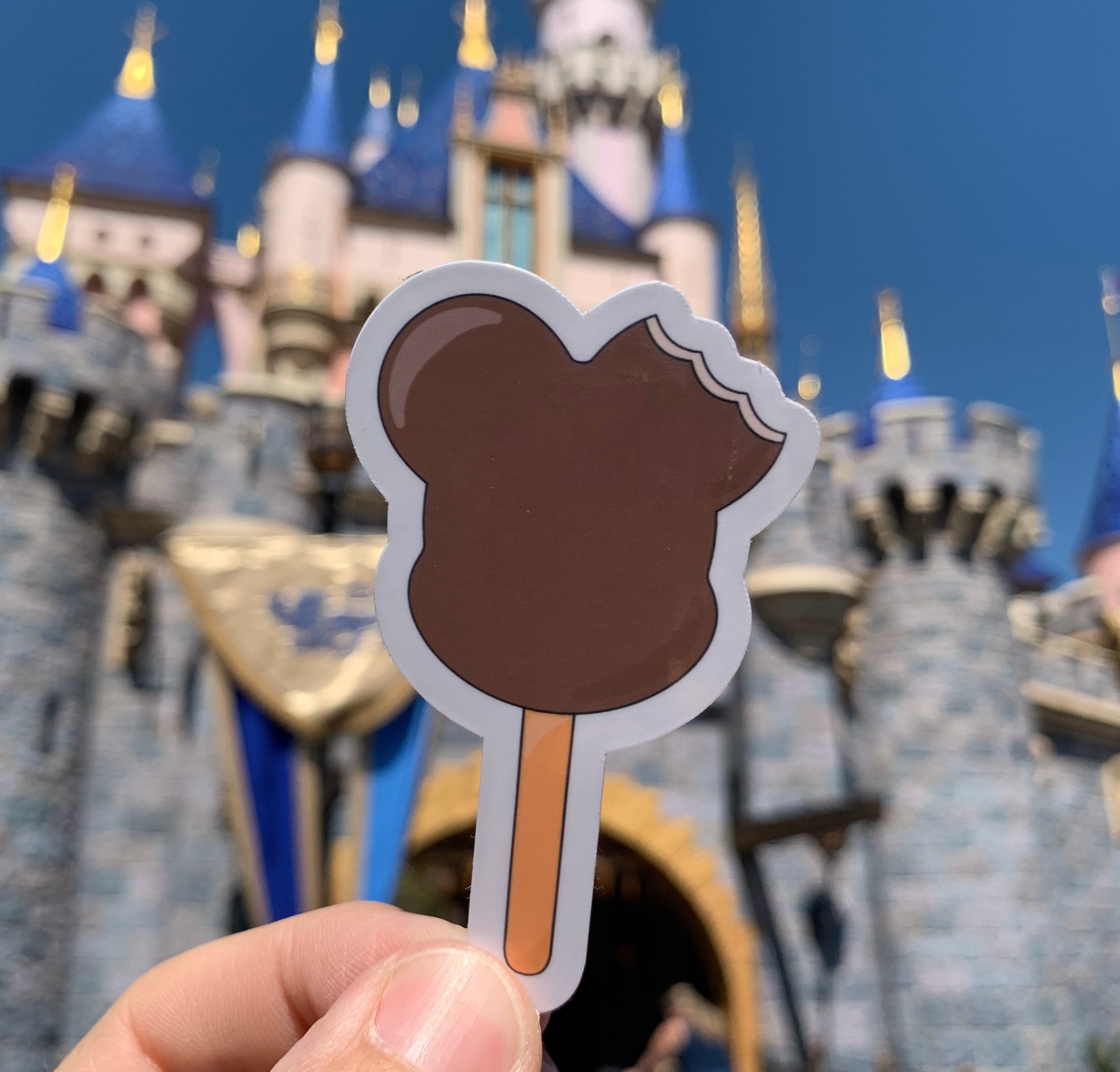 Disney Mickey Bar Ice Cream Stickers Waterproof Disney - Etsy