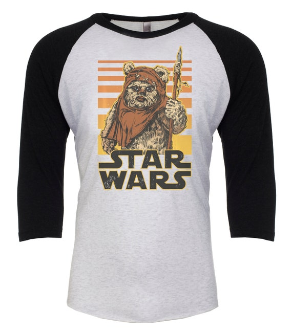Disney Star Wars Ewok Return of the Jedi Baseball T-shirt - Etsy