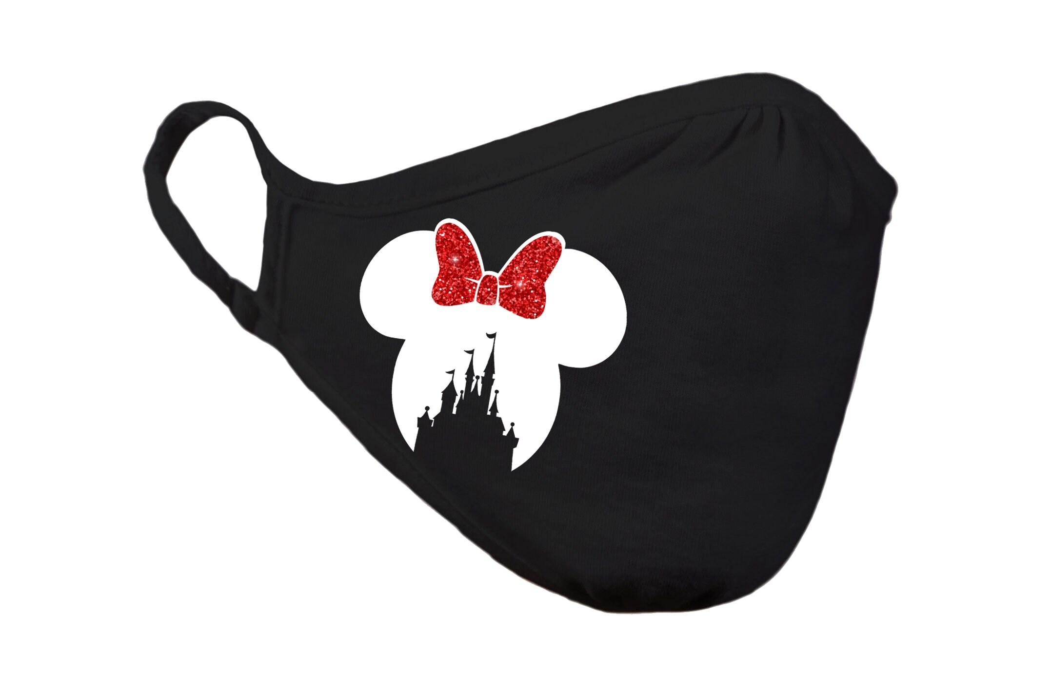 Disney Face Masks Tinkerbell Mickey Mouse Minnie Mouse | Etsy