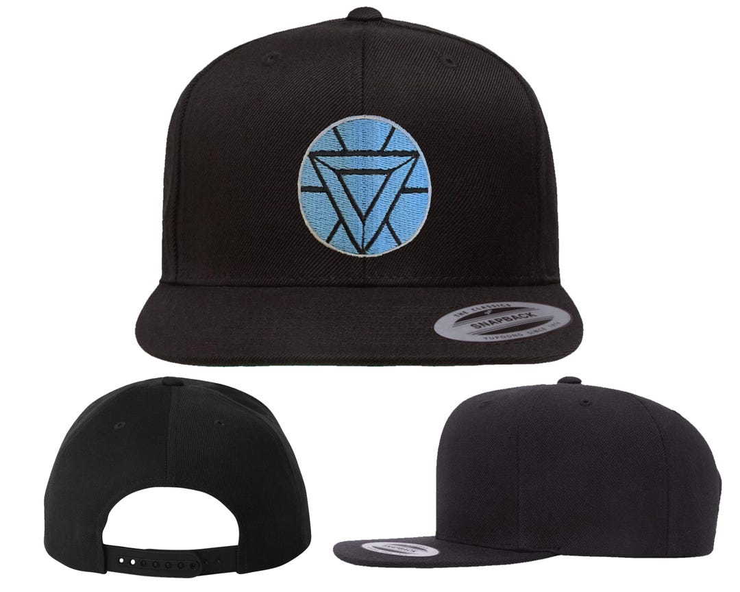 Avengers Iron Man Arc Reactor Hats | Embroidered on Flex Fit Hats, "dad ...