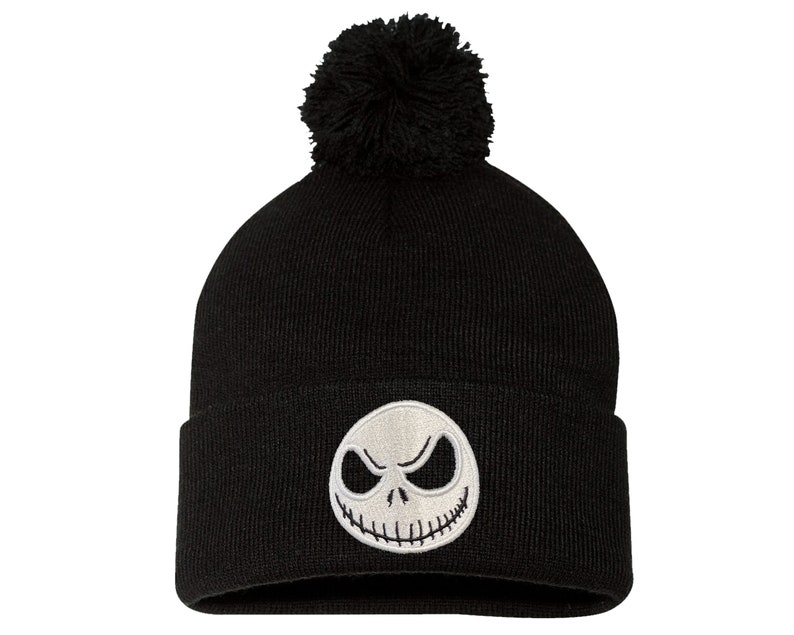 Jack Skellington Hats | Embroidered on Flex Fit Hats, Adjustable "dad ...