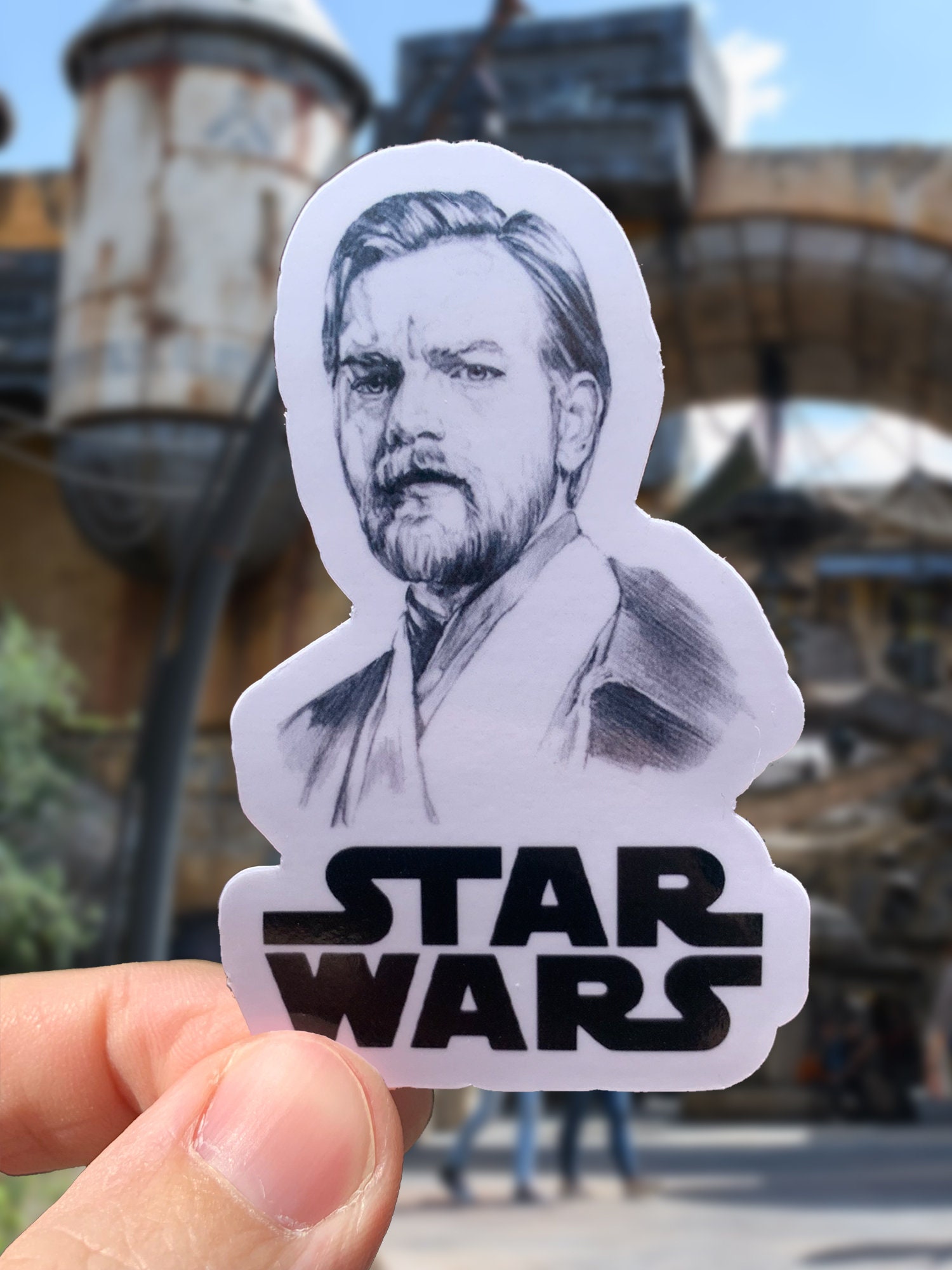 Star Wars Obi Wan Kenobi Hello There Waterproof Sticker - Etsy