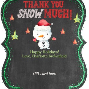 Printable Teacher Holiday Card, Digital Download, Christmas Card ...