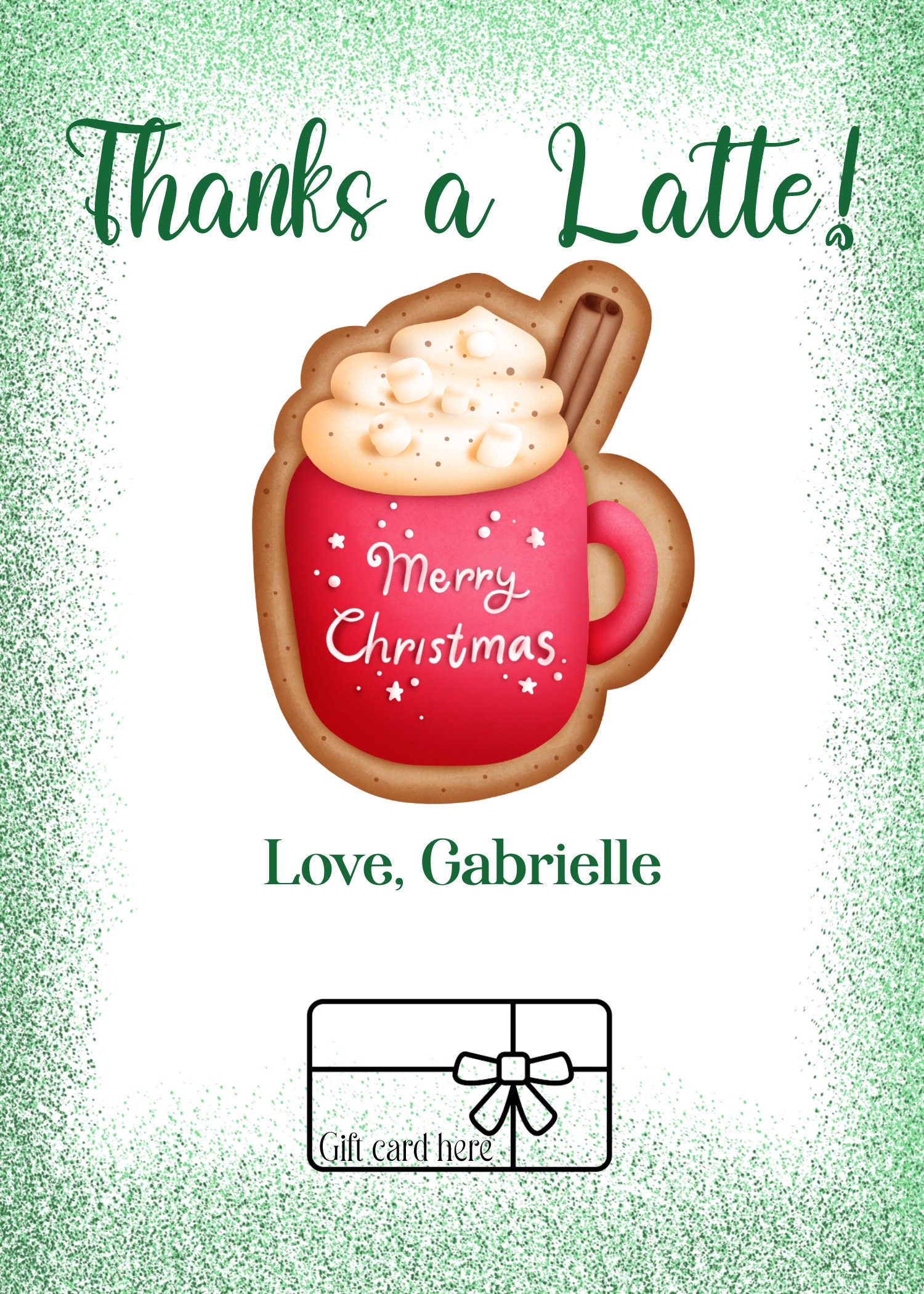 Printable Teacher Holiday Card Digital Download Christmas - Etsy