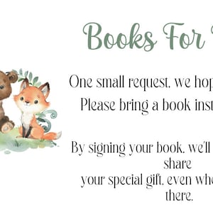 Printable Baby Shower Diaper Raffle and Books for Baby Card Bundle ...