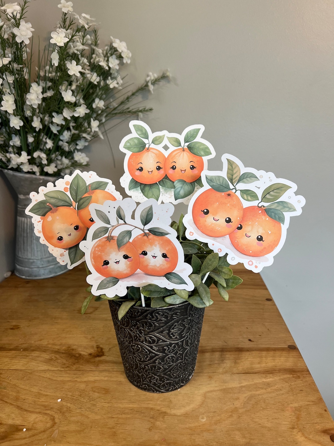 Little Cuties Baby Shower Decor, Twin Theme Centerpieces, Twin Baby ...