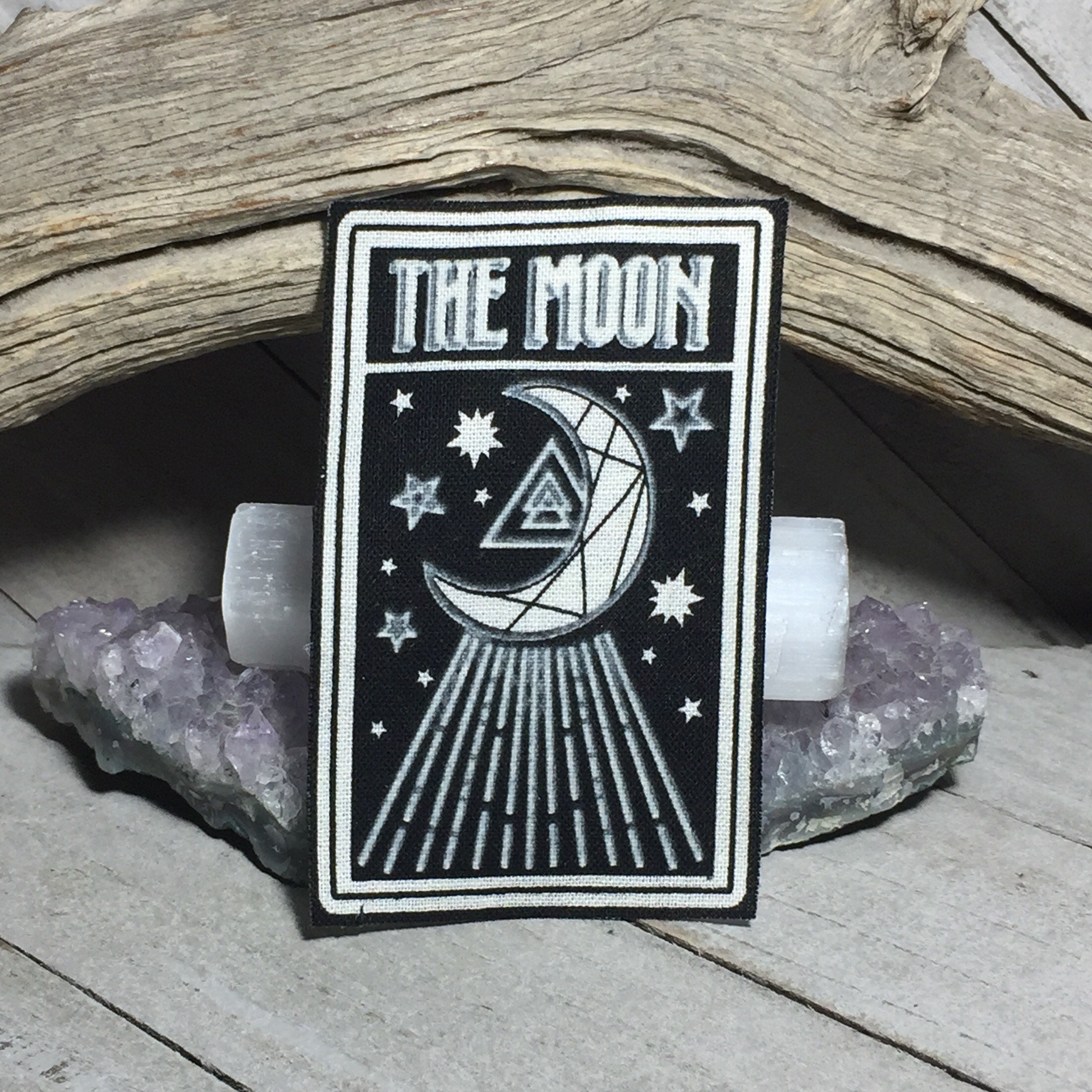 Crescent Moon Patch - Etsy