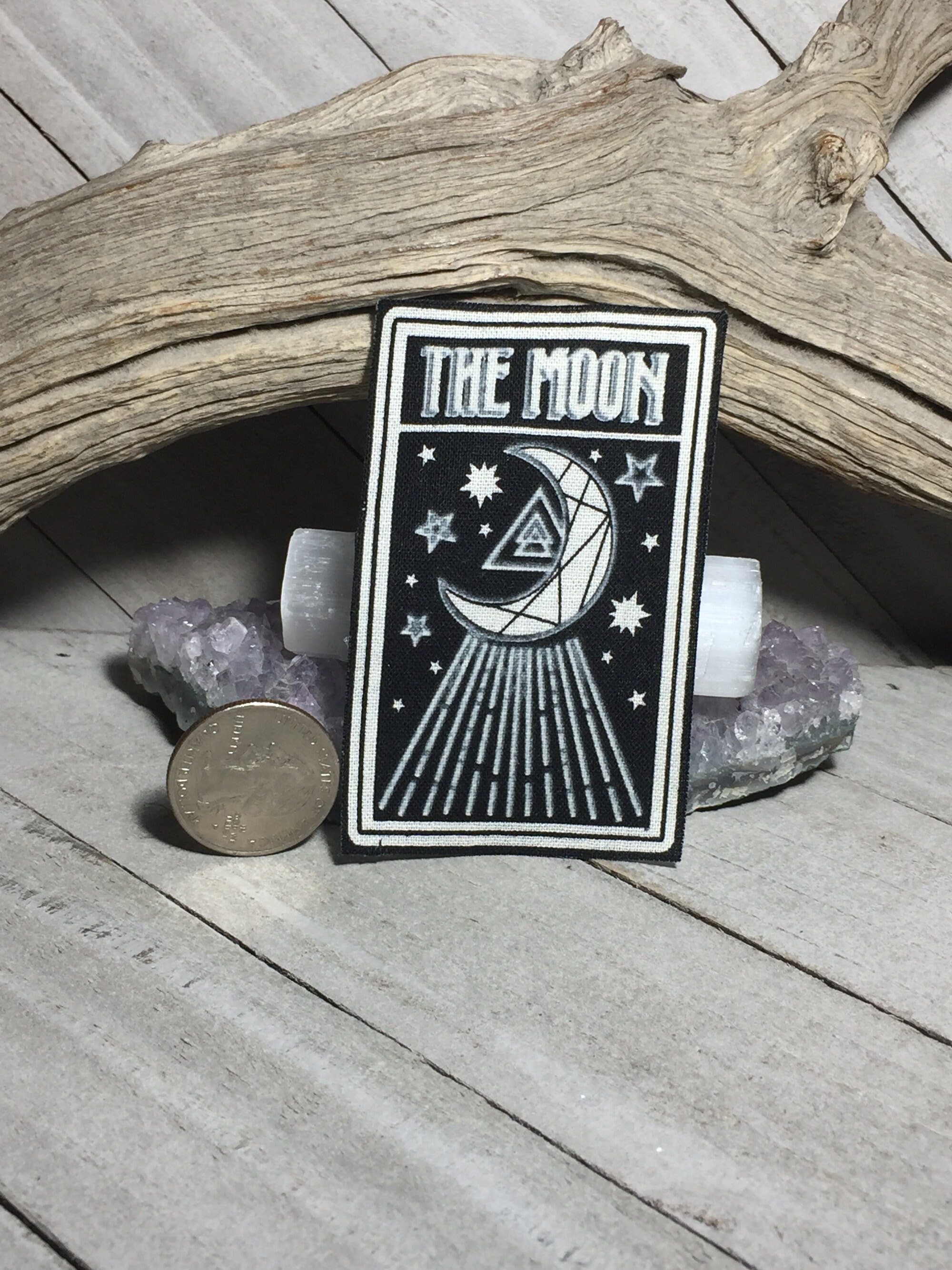 Crescent Moon Patch - Etsy