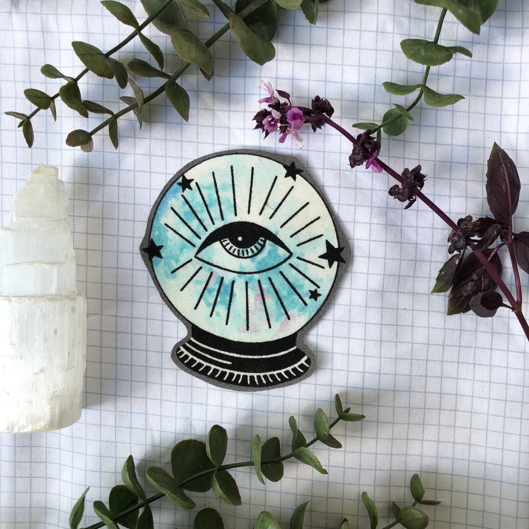 Crystal Ball Eye Patch Iron On - Etsy