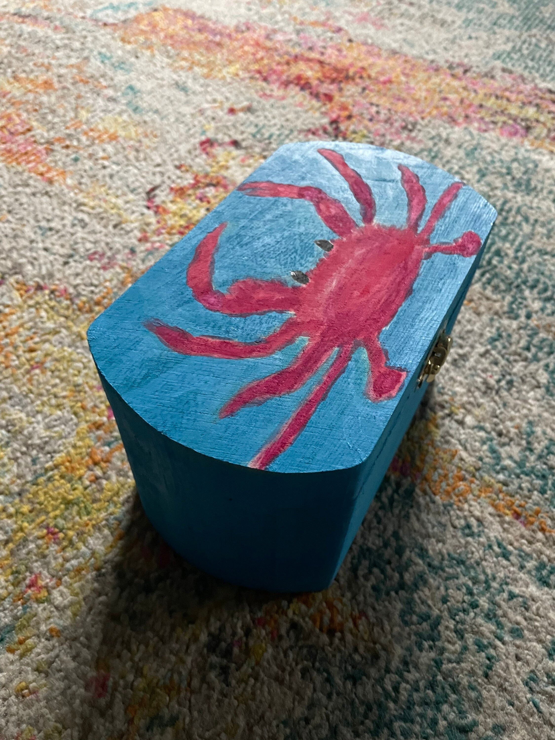 Maryland Crab Wooden Jewelry Box - Etsy