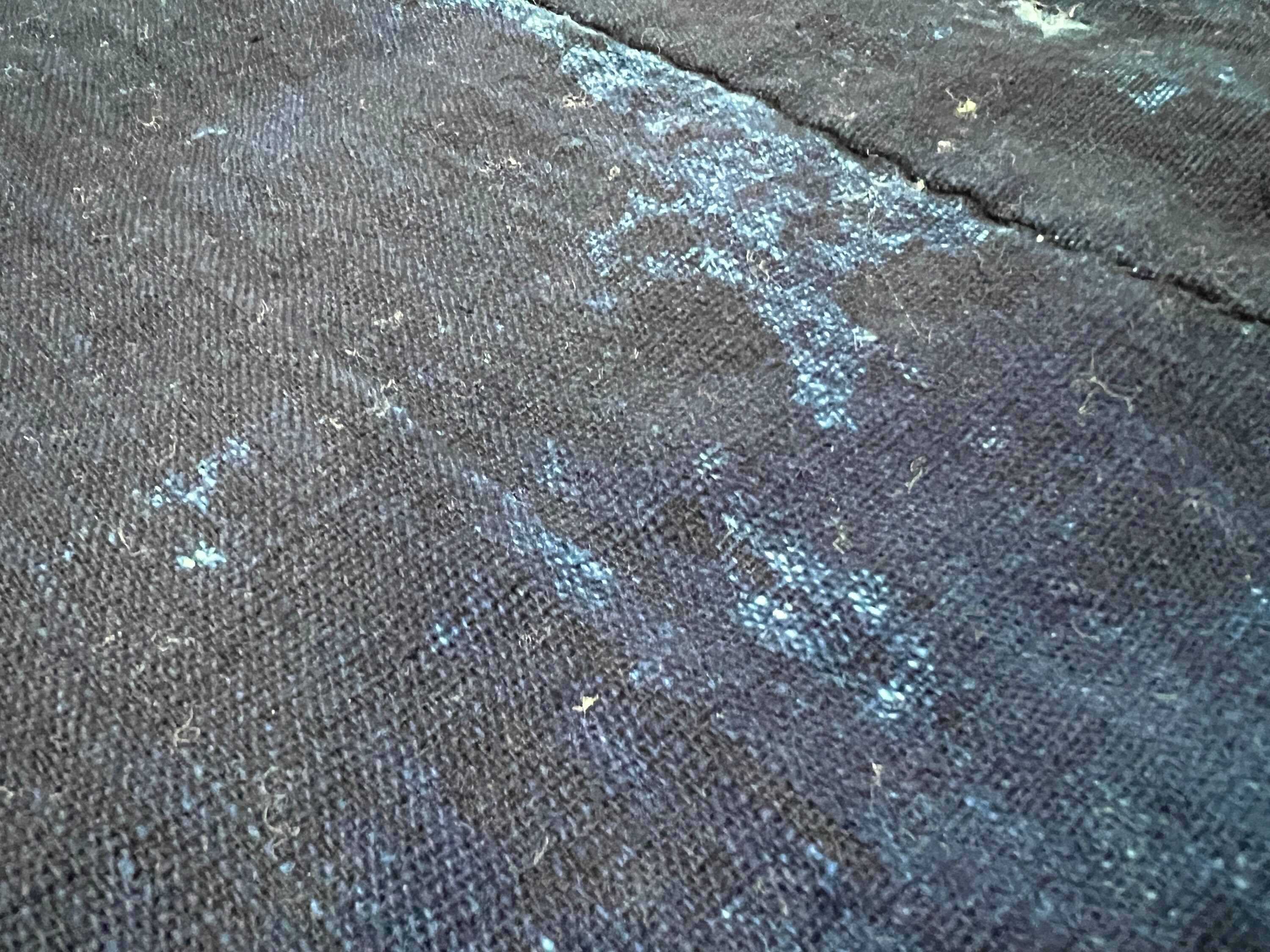 Japanese Vintage Big Boro Fabric Indigo Cotton Indigo Solid - Etsy