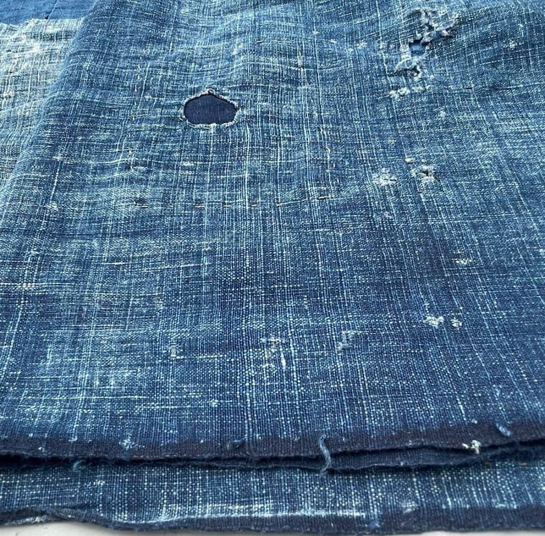 Very Big Piece of Boro Fabric Japanese Indigo Tsugihagi - Etsy Australia