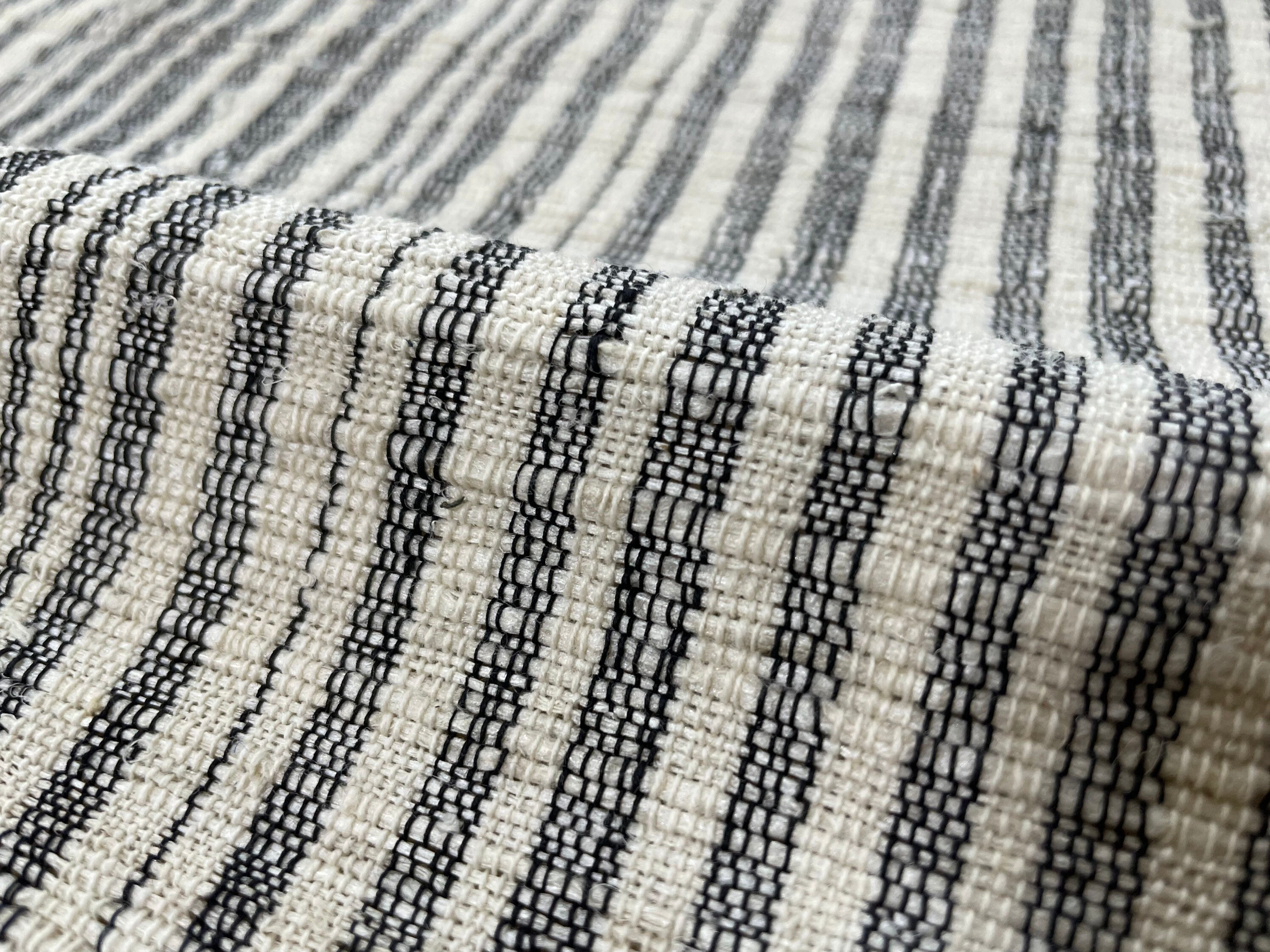 White Based Long Sakiori rag Weaving Boro Fabric - Etsy