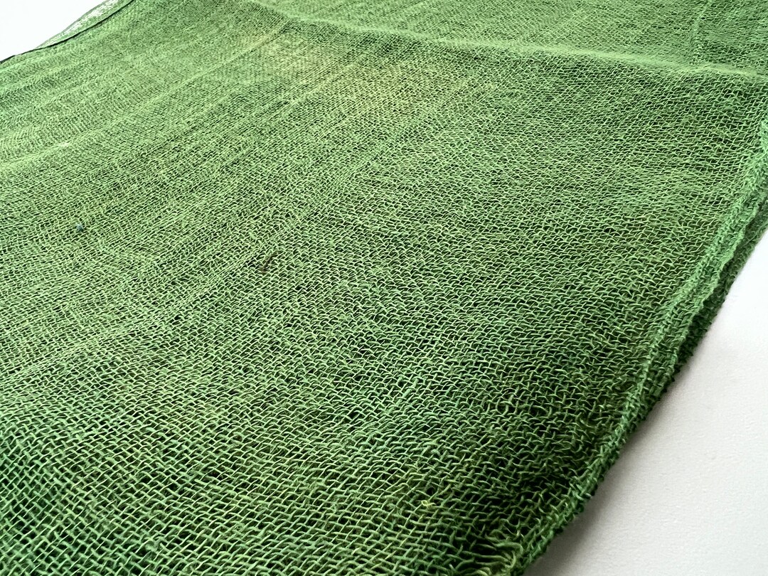 Vintage Indigo Hemp "kaya"(mosquito Net). Japanese Vintage Fabric, Boro ...