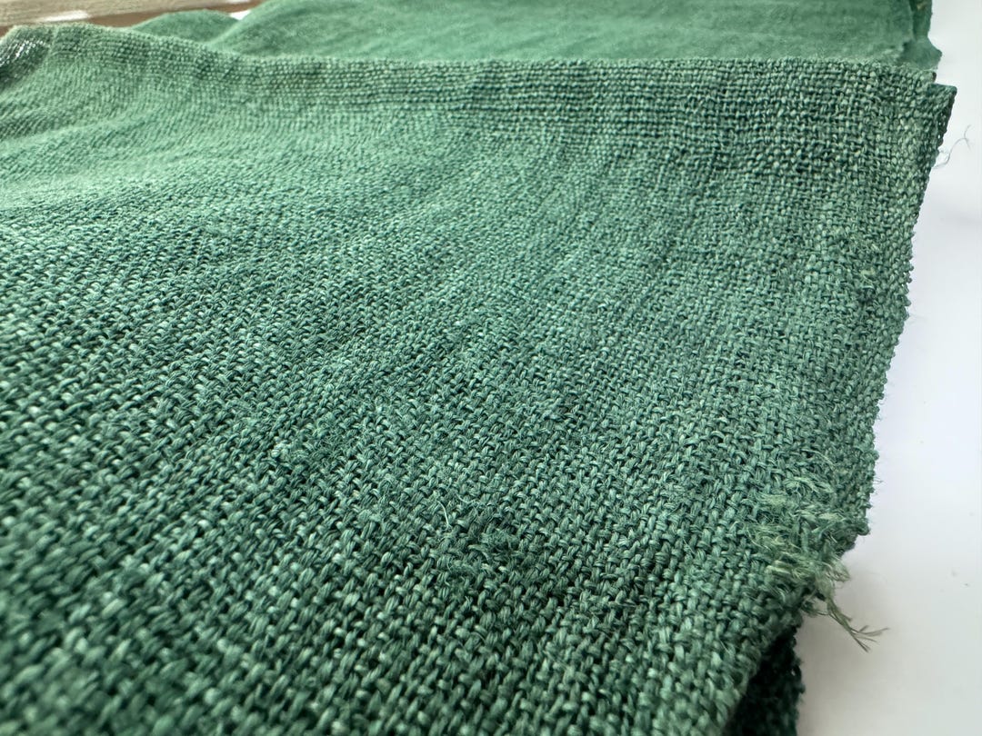 Japan Vintage Hemp Thick "kaya"(mosquito Net) No.322, Indigo Boro ...