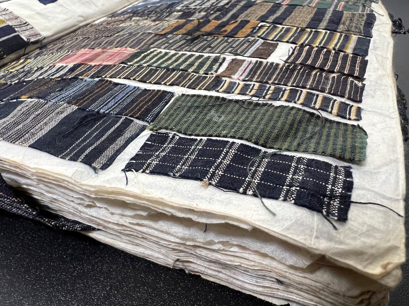 Mega Rare. 800 Pieces of Vintage Fabric Sample Book "shima-cho" - Etsy
