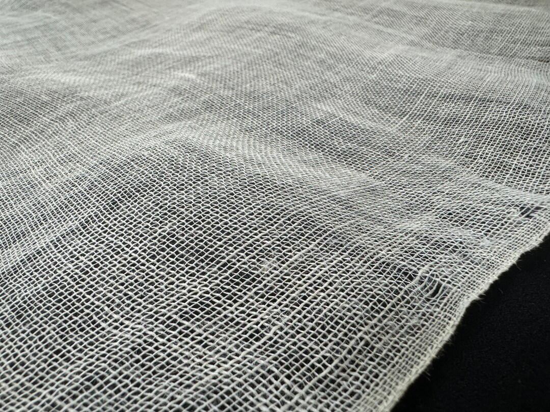 Japan Vintage Hemp "kaya"(mosquito Net) With Natural Color. - Etsy