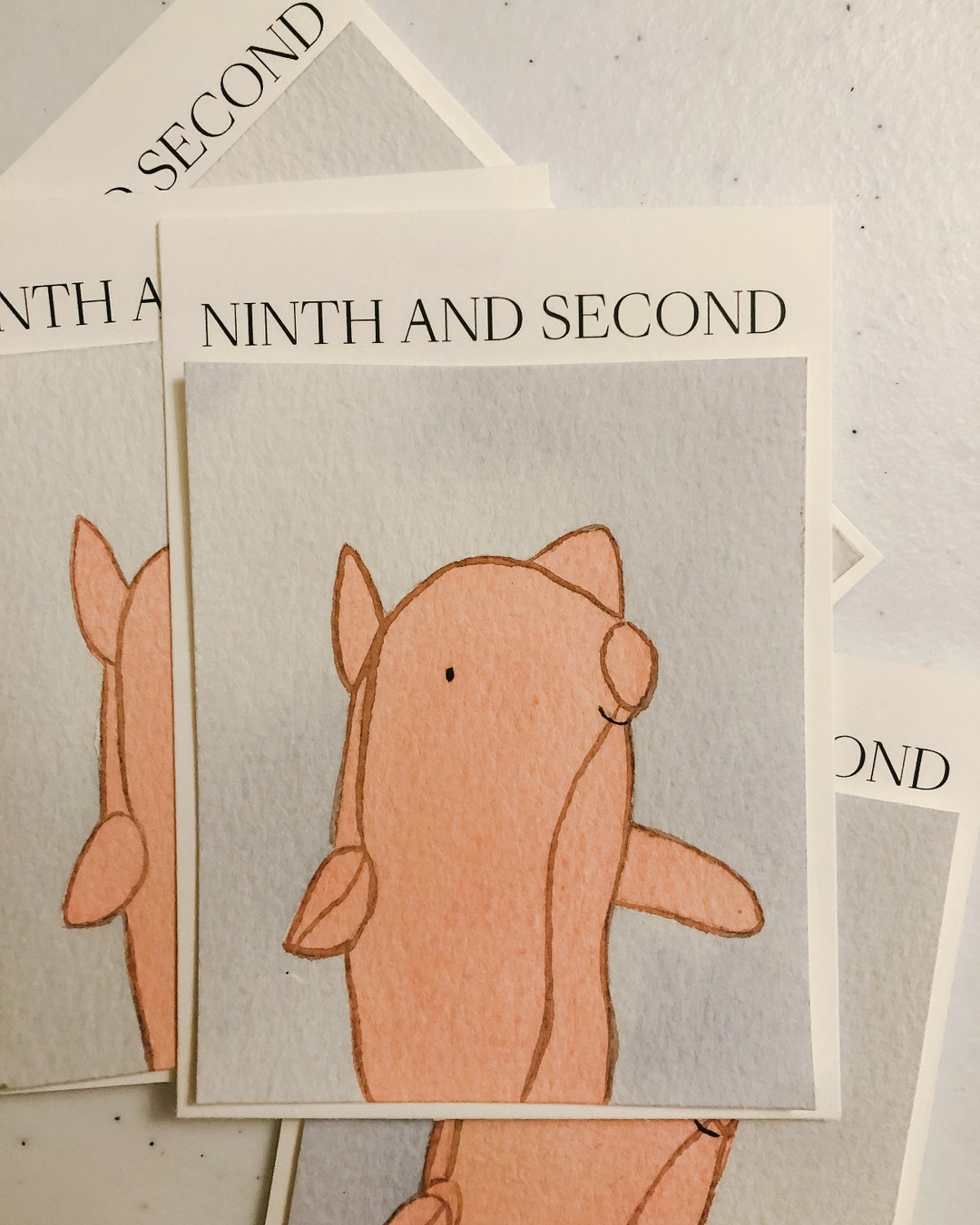 Truffles the Pig Maileg Watercolor Portrait - Etsy