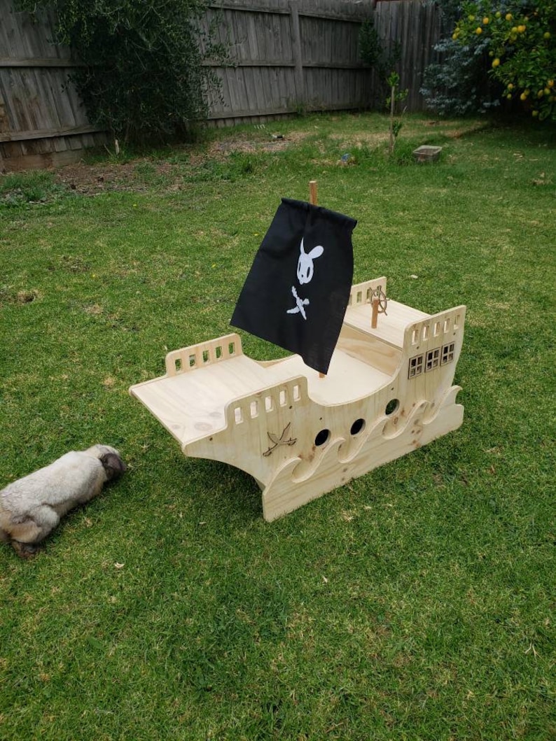 Bunny Pirate Ship - Etsy