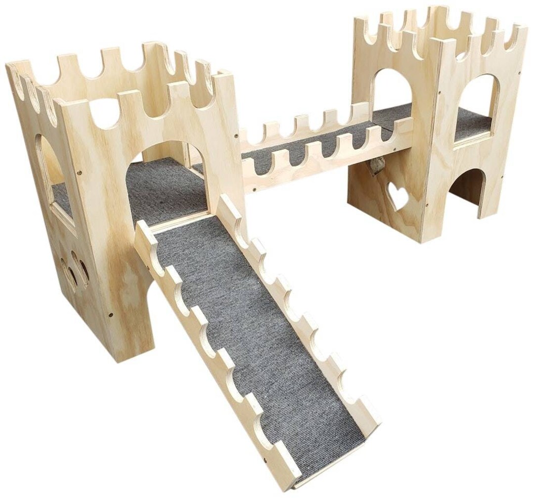 Classic Castle - Twin Towers - Etsy
