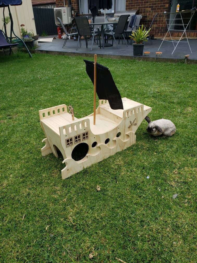Bunny Pirate Ship - Etsy