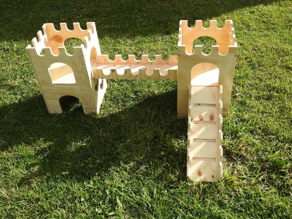 Classic Castle Twin Towers - Etsy
