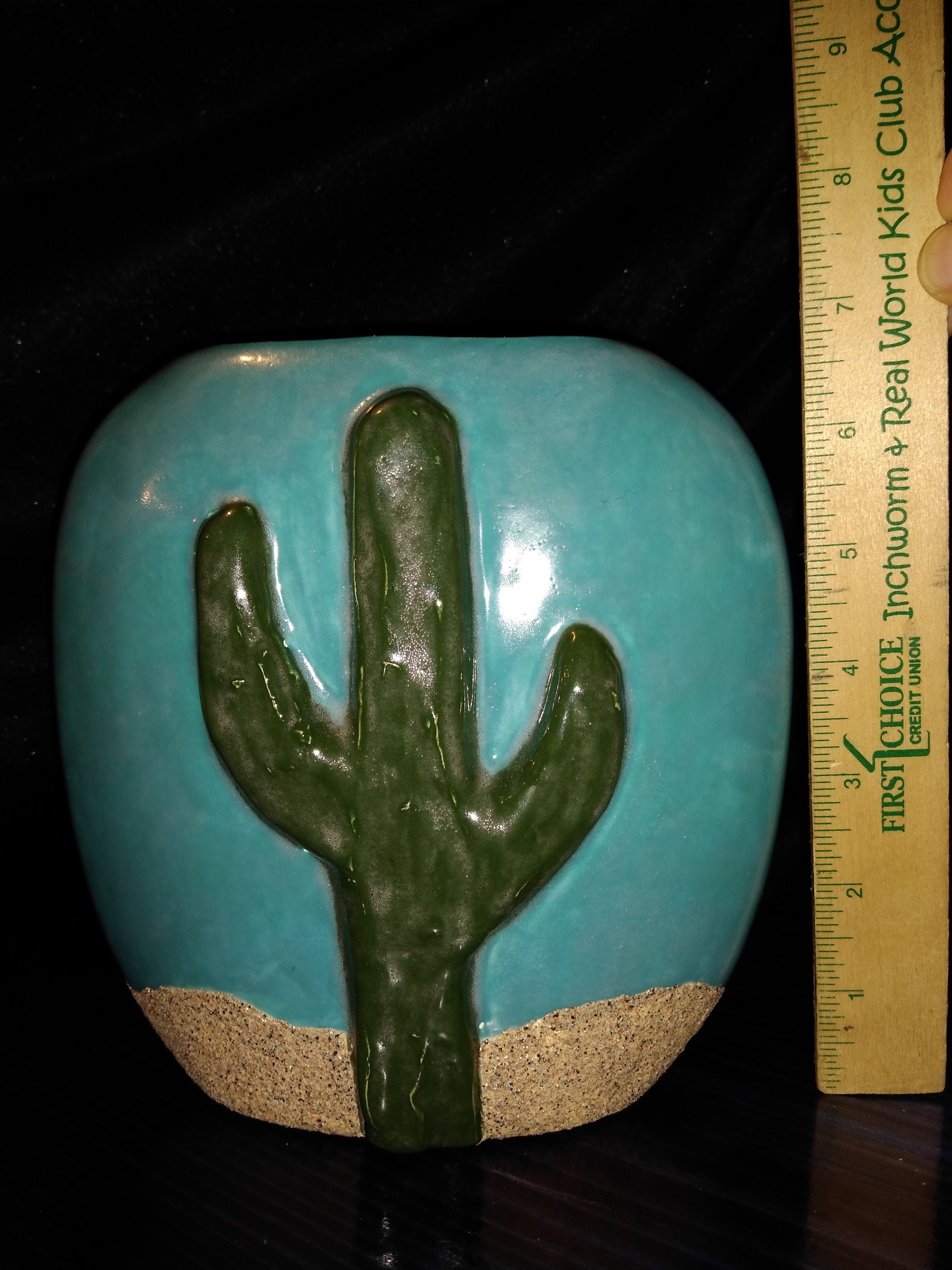 Southwest Vase With Sonoma Cactus - Etsy
