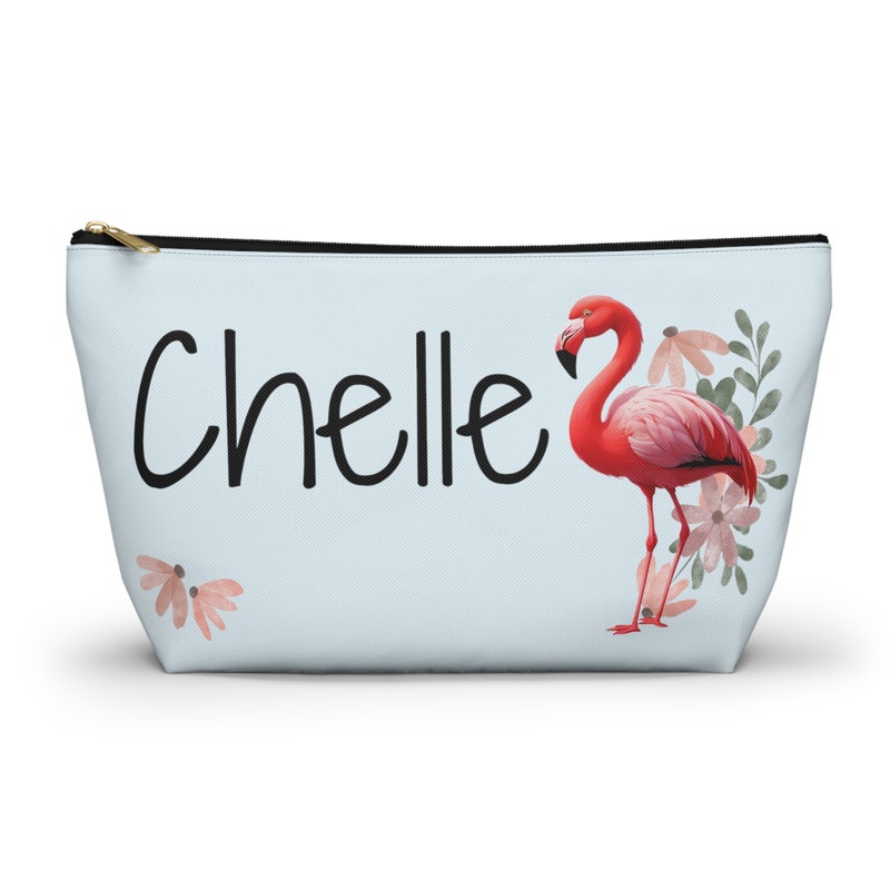 Flamingo Makeup Bag - Etsy