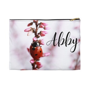 Ladybug Cosmetic Bag, Ladybugs, Ladybug Makeup Bag, Lady Bug, Pencil ...