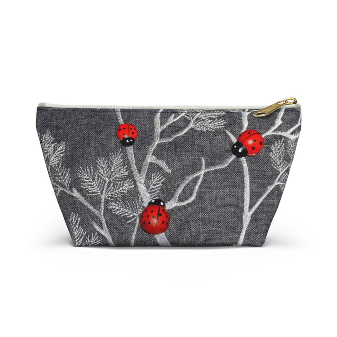 Ladybug Makeup Bag, Ladybugs, Lady Bug, Cosmetic Bag, Pencil Case ...