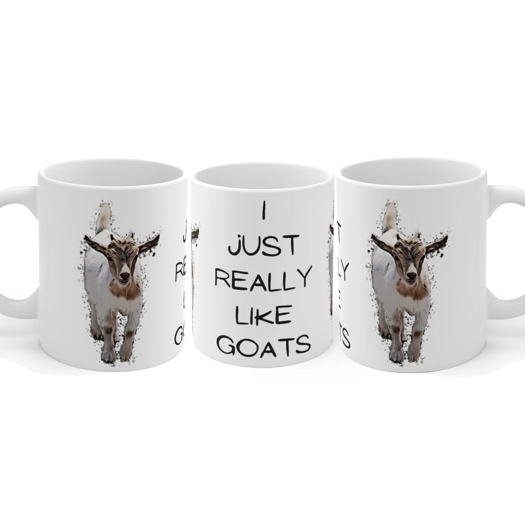Goat Mug, Goat Coffee Cup, Goat Mom Mug Gift, Gifts for Goat Lover ...