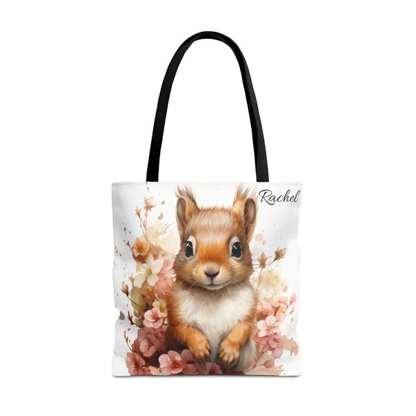 Squirrel Tote Bag - Etsy