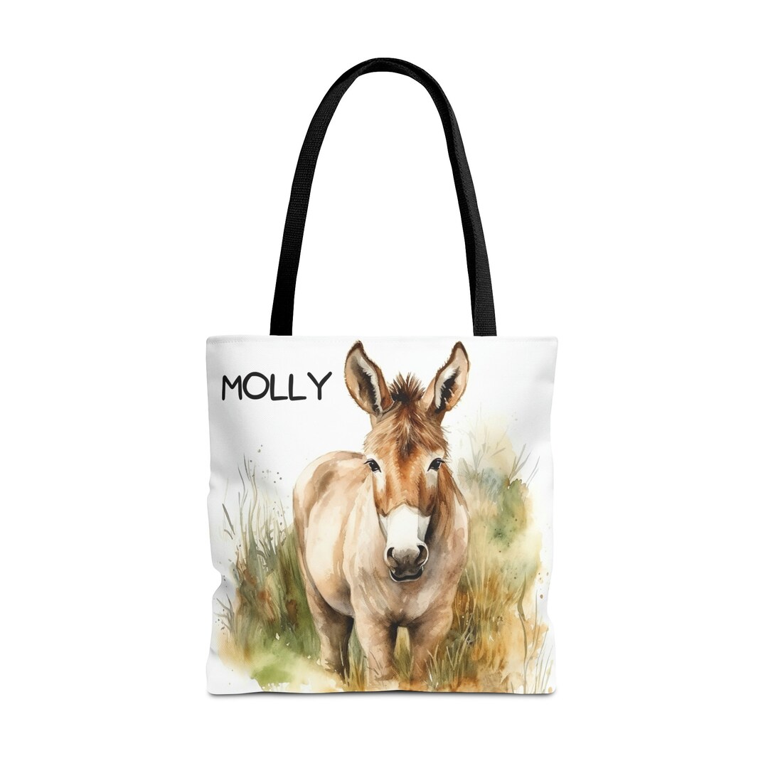 Donkey, Donkey Bag, Donkey Tote Bag, Personalized Gifts, Donkey Purse ...